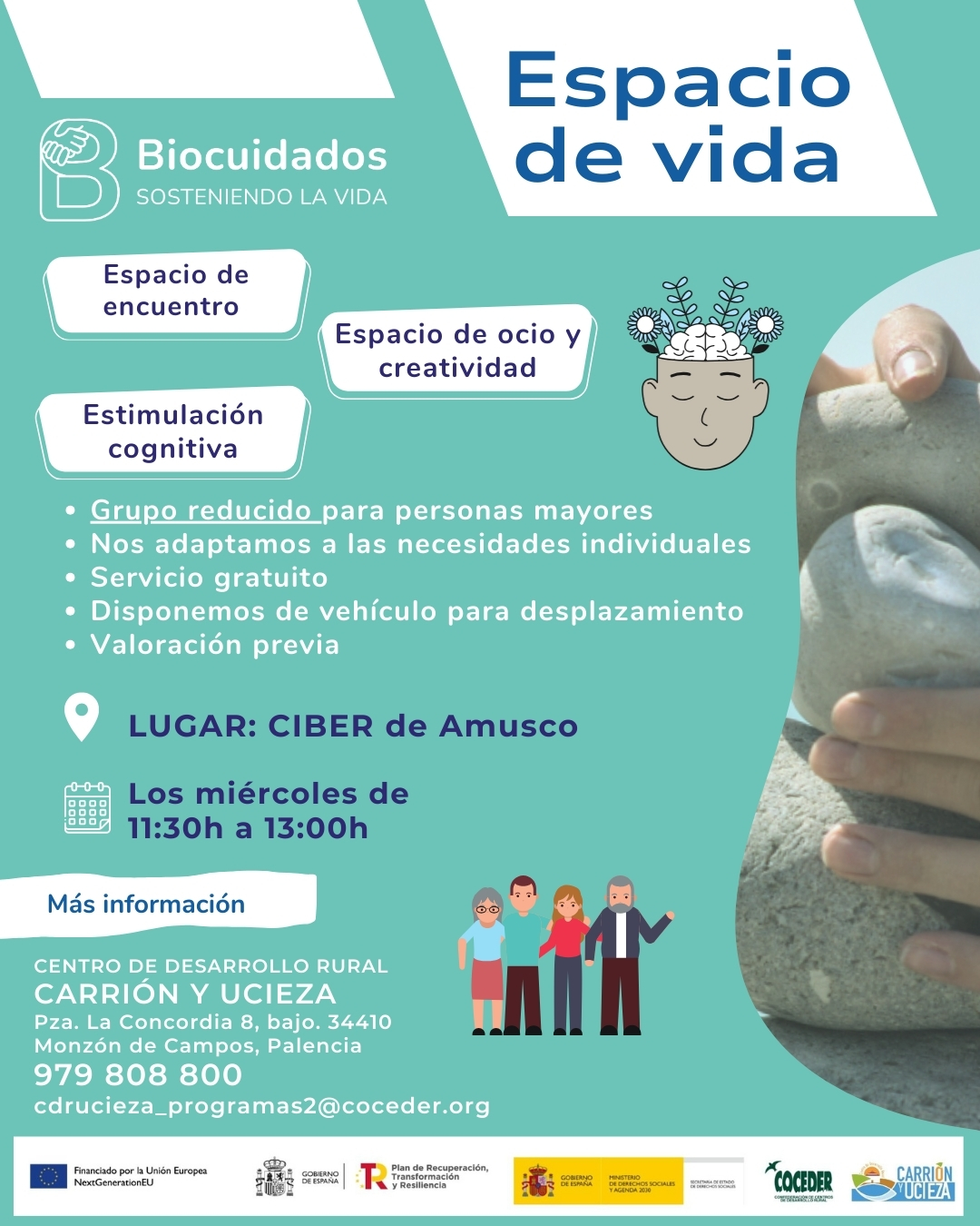 Espacio de vida en AMUSCO - Centro de Desarrollo Rural Carrión y Ucieza